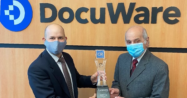 DocuWare Wins Best ECM/Document Management Provider Award